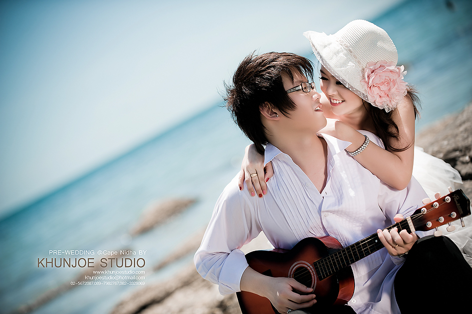 แต่งงาน เจ้าบ่าวสุดเกาหลีกับ Pre-wedding ที่ทะเลหัวหิน@Cape Nidha Hotel ...