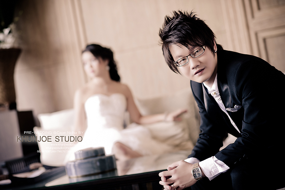 แต่งงาน เจ้าบ่าวสุดเกาหลีกับ Pre-wedding ที่ทะเลหัวหิน@Cape Nidha Hotel ...