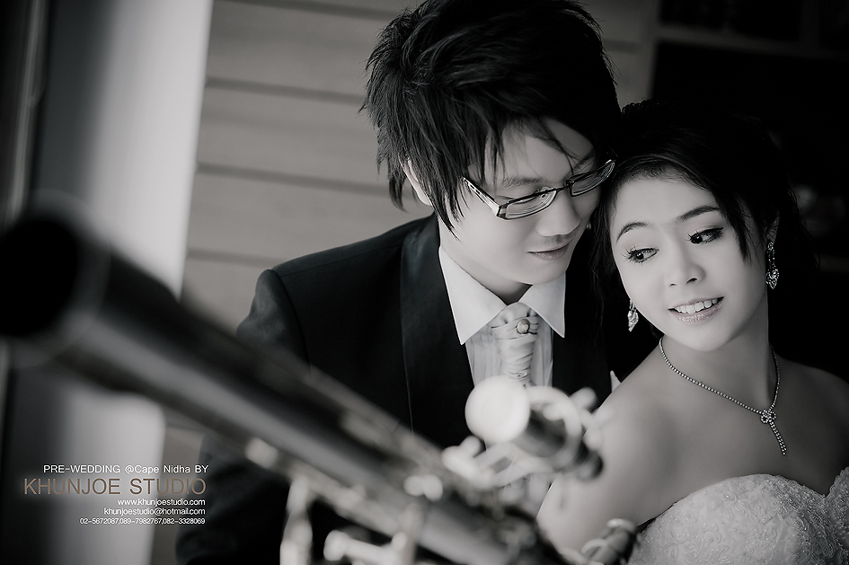 แต่งงาน เจ้าบ่าวสุดเกาหลีกับ Pre-wedding ที่ทะเลหัวหิน@Cape Nidha Hotel ...