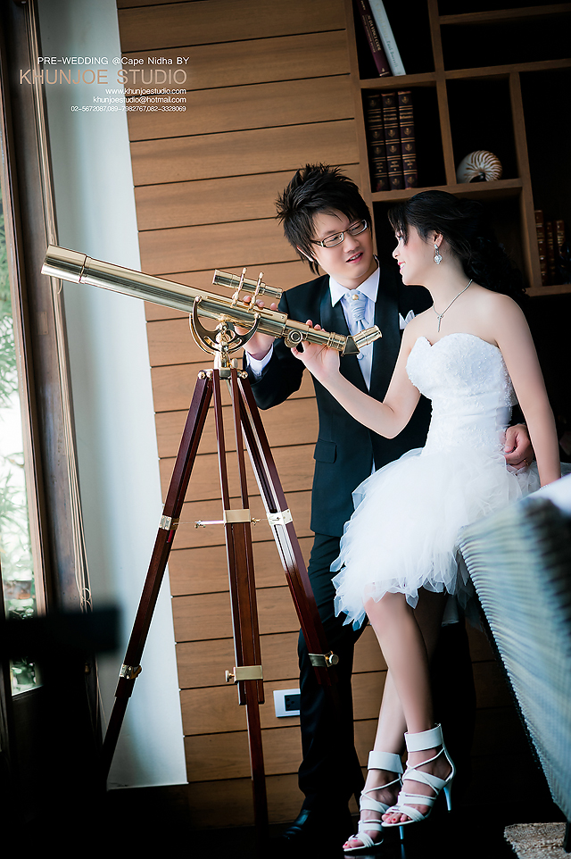 แต่งงาน เจ้าบ่าวสุดเกาหลีกับ Pre-wedding ที่ทะเลหัวหิน@Cape Nidha Hotel ...