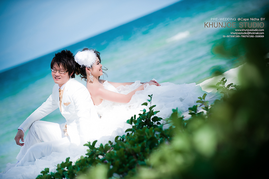 แต่งงาน เจ้าบ่าวสุดเกาหลีกับ Pre-wedding ที่ทะเลหัวหิน@Cape Nidha Hotel ...