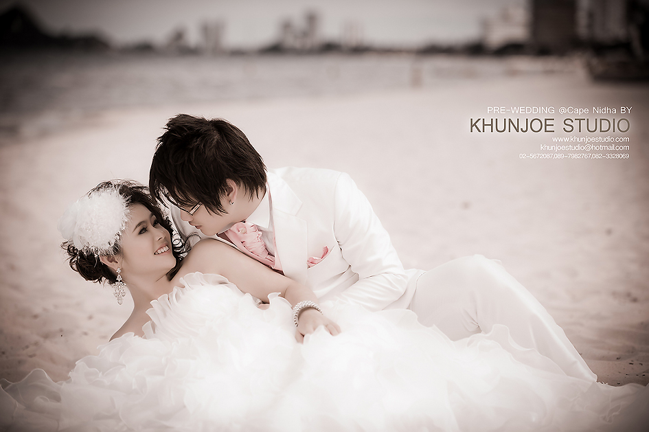 แต่งงาน เจ้าบ่าวสุดเกาหลีกับ Pre-wedding ที่ทะเลหัวหิน@Cape Nidha Hotel ...