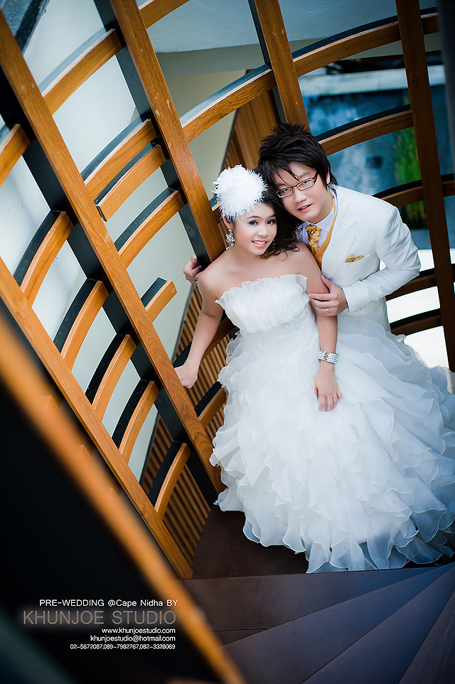 แต่งงาน เจ้าบ่าวสุดเกาหลีกับ Pre-wedding ที่ทะเลหัวหิน@Cape Nidha Hotel ...
