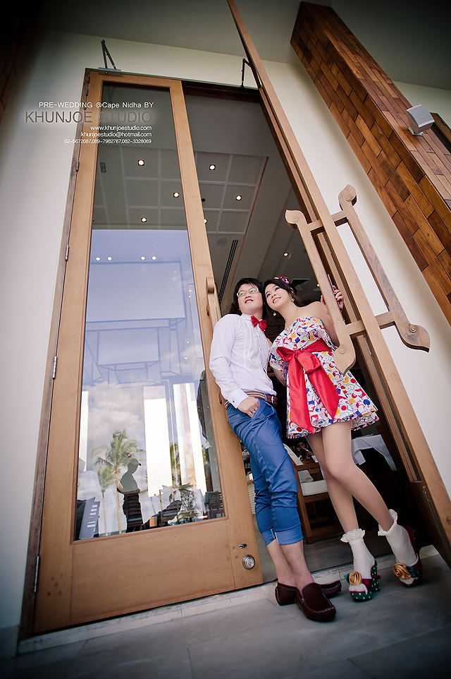 แต่งงาน เจ้าบ่าวสุดเกาหลีกับ Pre-wedding ที่ทะเลหัวหิน@Cape Nidha Hotel ...