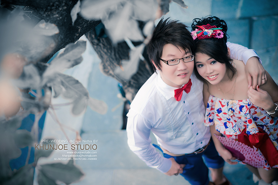 แต่งงาน เจ้าบ่าวสุดเกาหลีกับ Pre-wedding ที่ทะเลหัวหิน@Cape Nidha Hotel ...