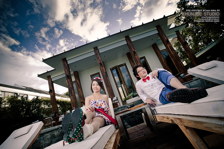 แต่งงาน เจ้าบ่าวสุดเกาหลีกับ Pre-wedding ที่ทะเลหัวหิน@Cape Nidha Hotel ...