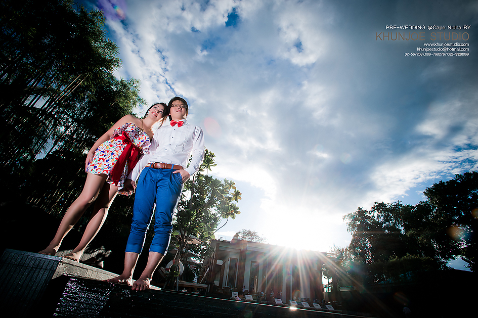 แต่งงาน เจ้าบ่าวสุดเกาหลีกับ Pre-wedding ที่ทะเลหัวหิน@Cape Nidha Hotel ...