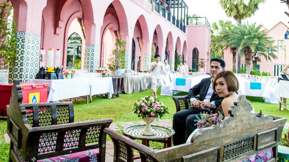 แต่งงาน งานริมทะเล โรแมนติกสุดๆ^^ @Villa Maroc Resort - COLORS MIND STUDIO